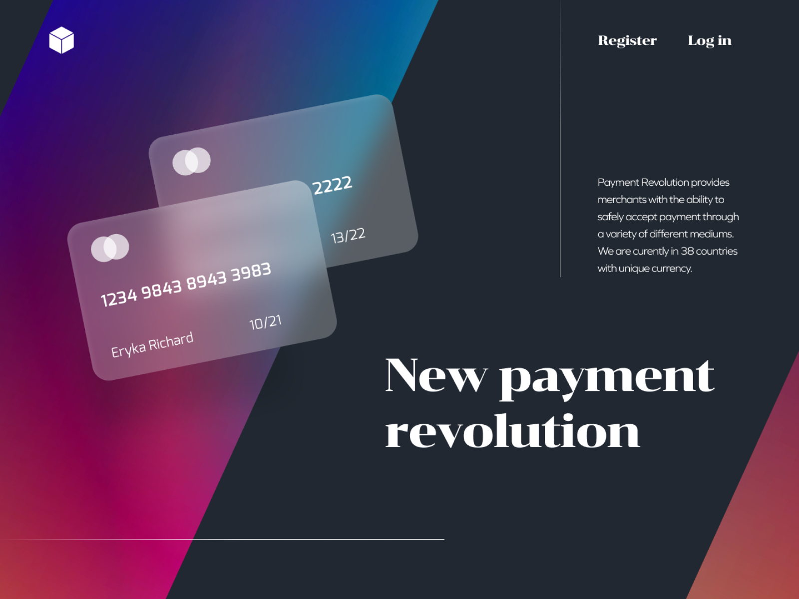 Payment Landing page by Marta Mielcarek for Softwaremill on Dribbble