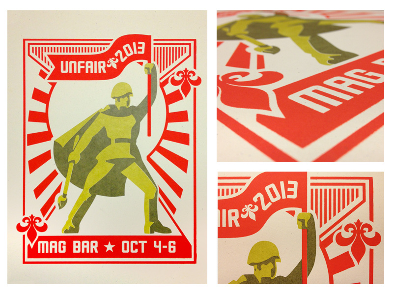 2013 Unfair Art Show Poster (Detail) by Nick Knight on Dribbble