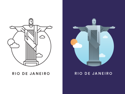 Rio De Janeiro icon by Befoolish - Dribbble