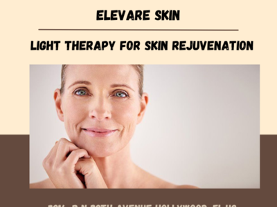 Elevare Skin: Red and Blue LED Light Treatment by Elevare Skin on Dribbble