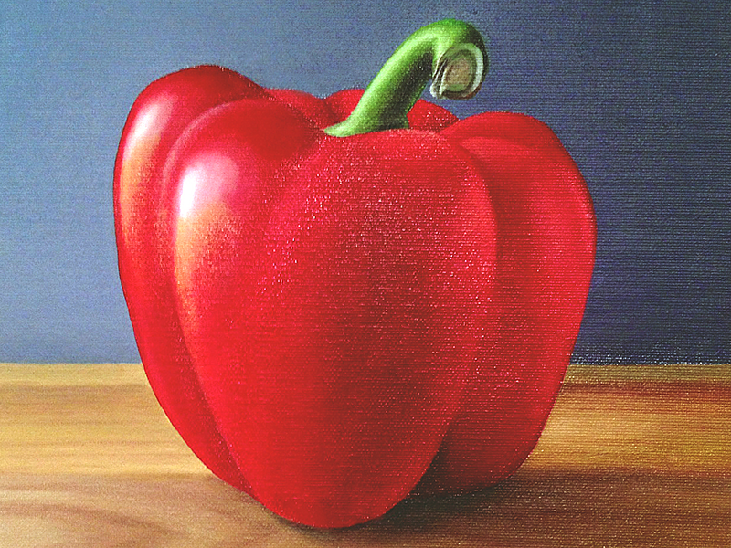 Red Bell Pepper by Jurgen Bakker on Dribbble