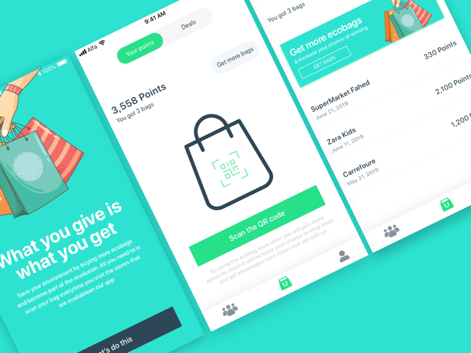 Environmental App UI by Biciklet on Dribbble