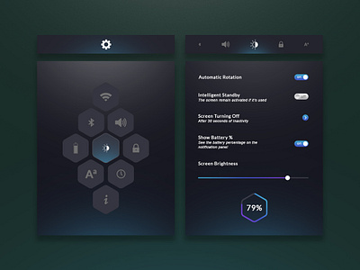 Daily Ui #007 - Settings by Runikh on Dribbble