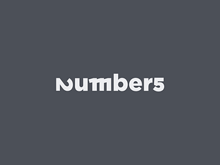 Numbers Logo by Andrea Severgnini on Dribbble