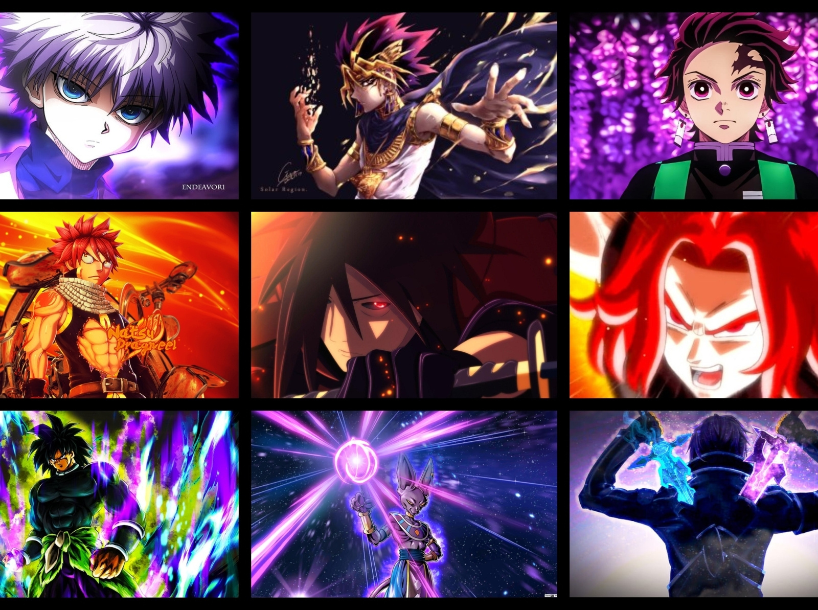 Favorite Anime Characters Part 2 by Jaryn on Dribbble