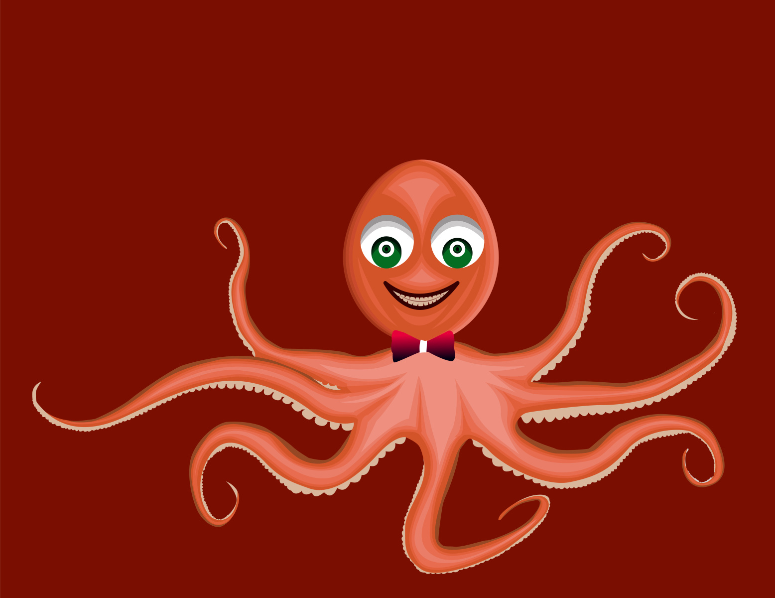 Octopus character illustration by Ajith debnath on Dribbble