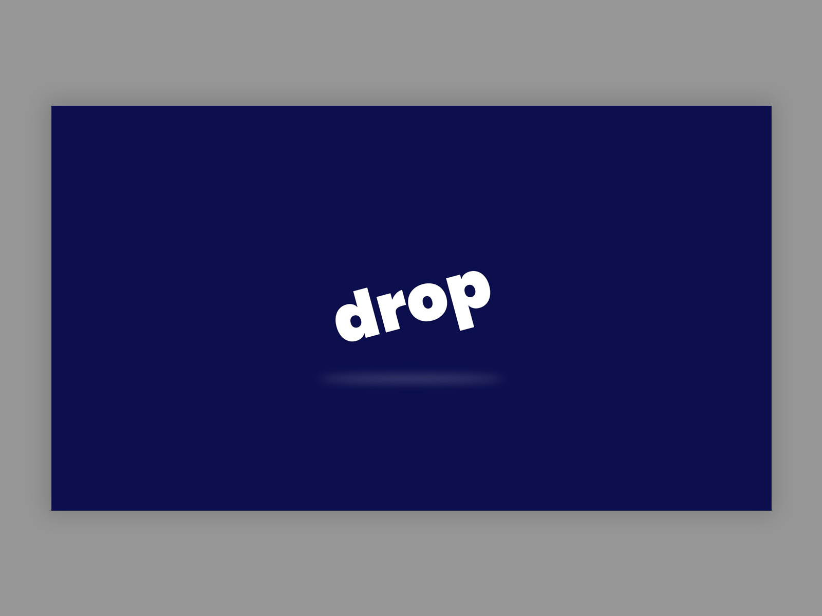 Drop - Logo Concept by Sadam Hussain on Dribbble