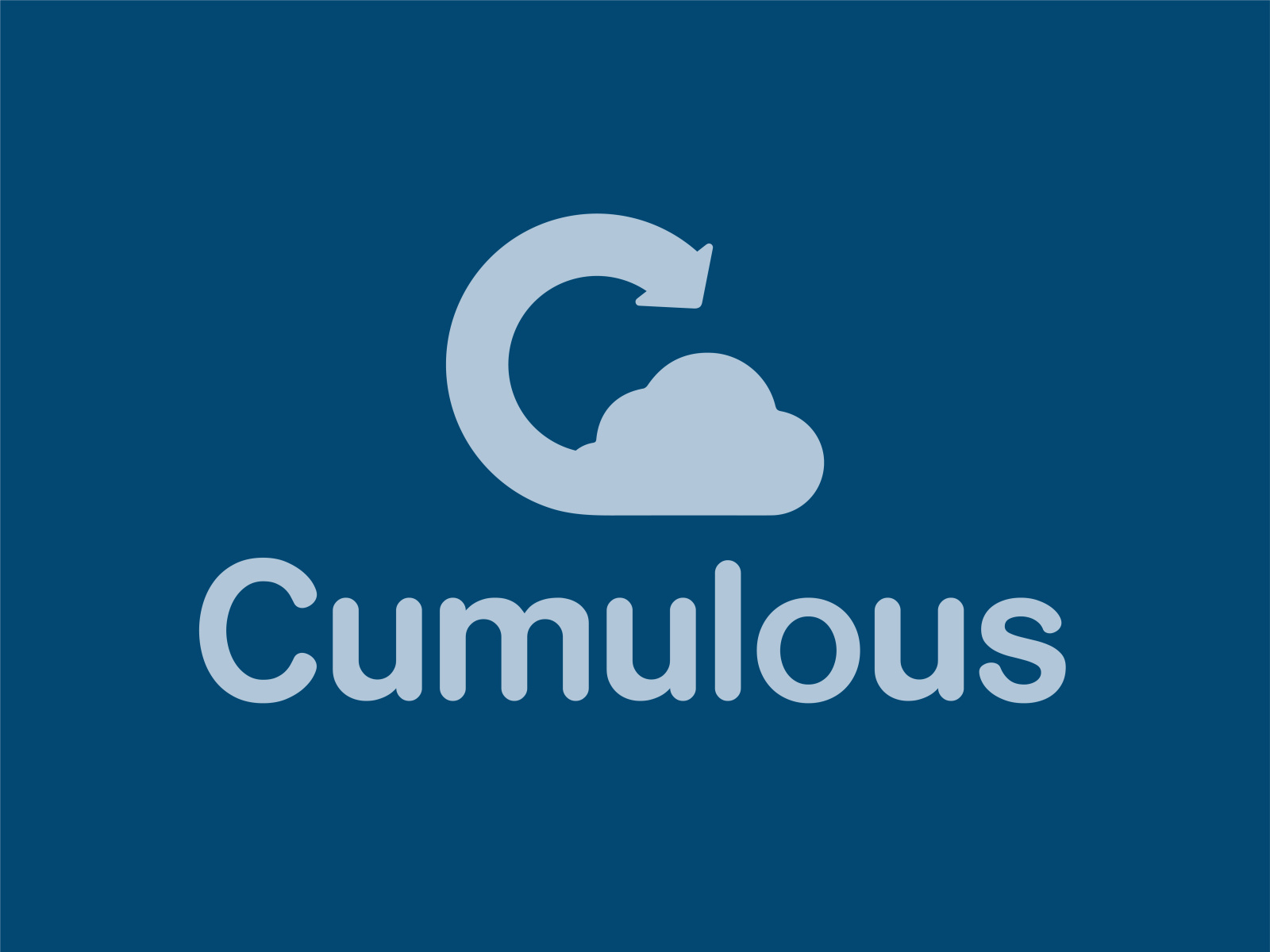Cumulous Logo by 𝗝𝗮𝗵𝘃𝘆• 𝗚𝗿𝗮𝗽𝗵𝗶𝗰 𝗗𝗲𝘀𝗶𝗴𝗻𝗲𝗿 on Dribbble