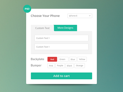 Freebie by 736 Pixels on Dribbble