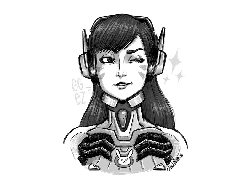Dva by Silentiger on Dribbble