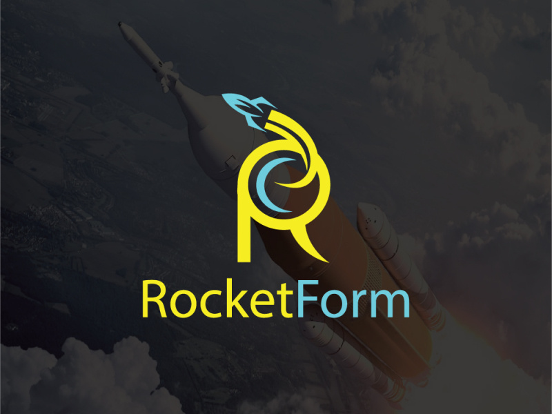 Rocket Form Logo design. by Merina akter on Dribbble
