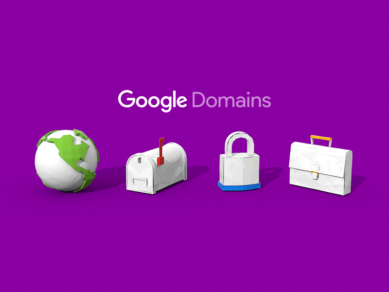 Google Domains Animation by Nelson Cash on Dribbble