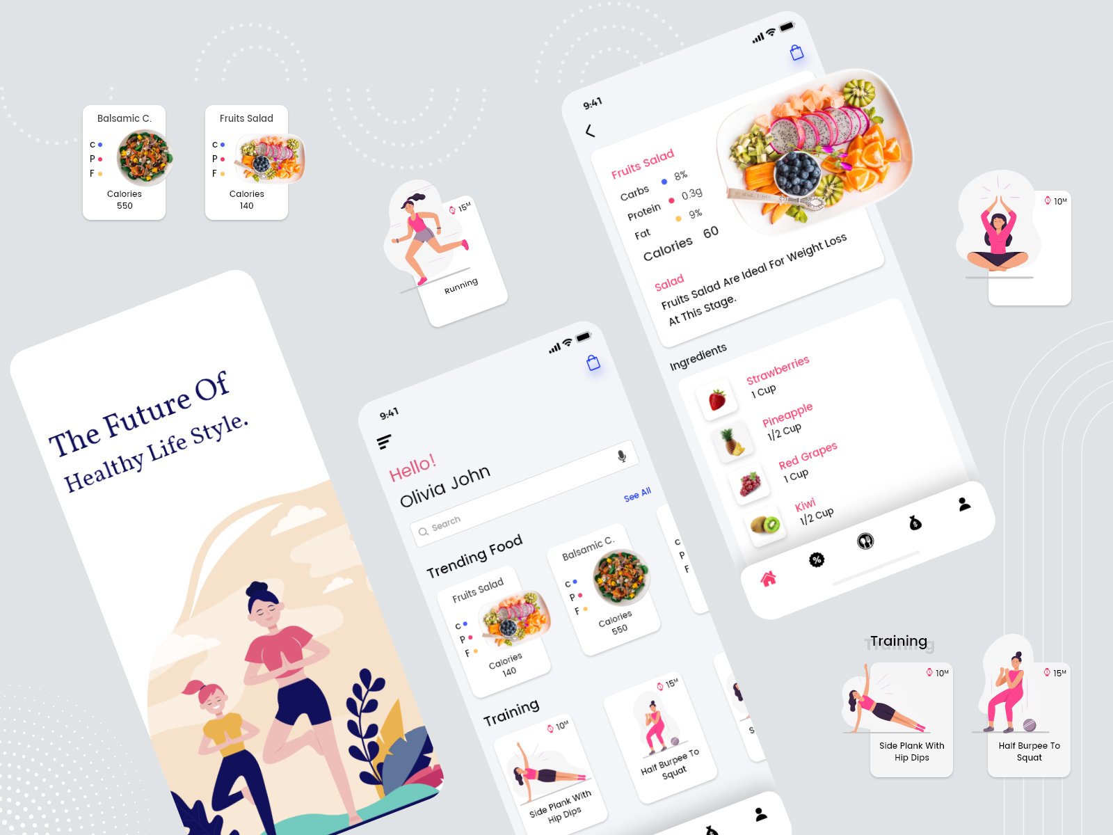 Diet & Weight Loss App by Codiant Software Technologies on Dribbble