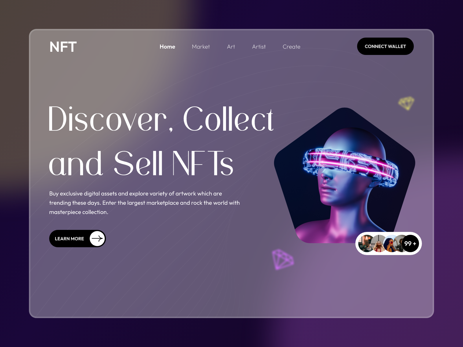 NFT by Codiant Software Technologies on Dribbble