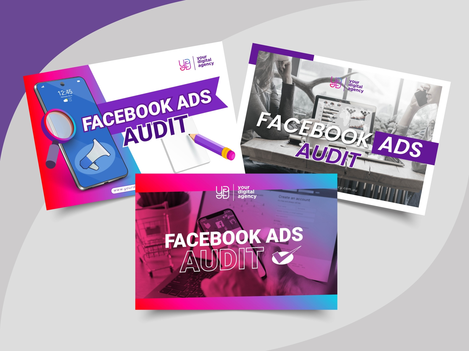 Social media digital banner design for facebook ads audits by Khoirul ...