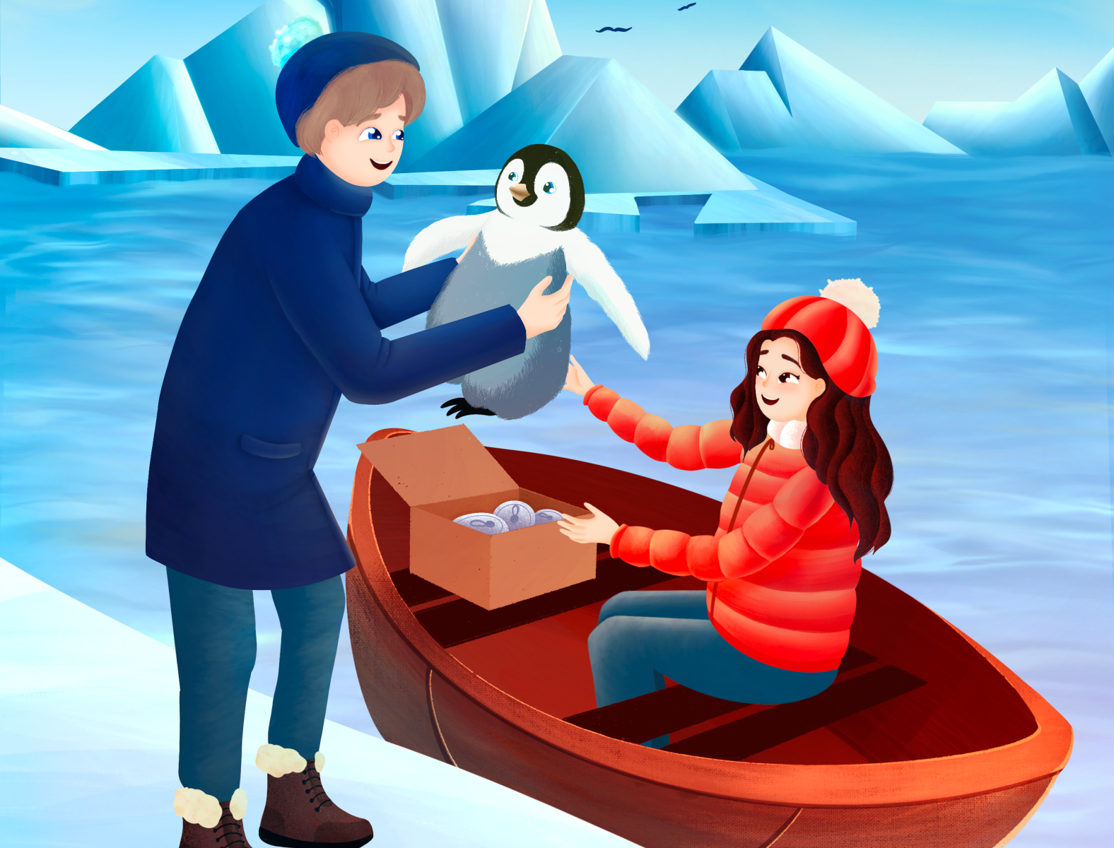 Here's the fluffy one by Daria Sheremet on Dribbble