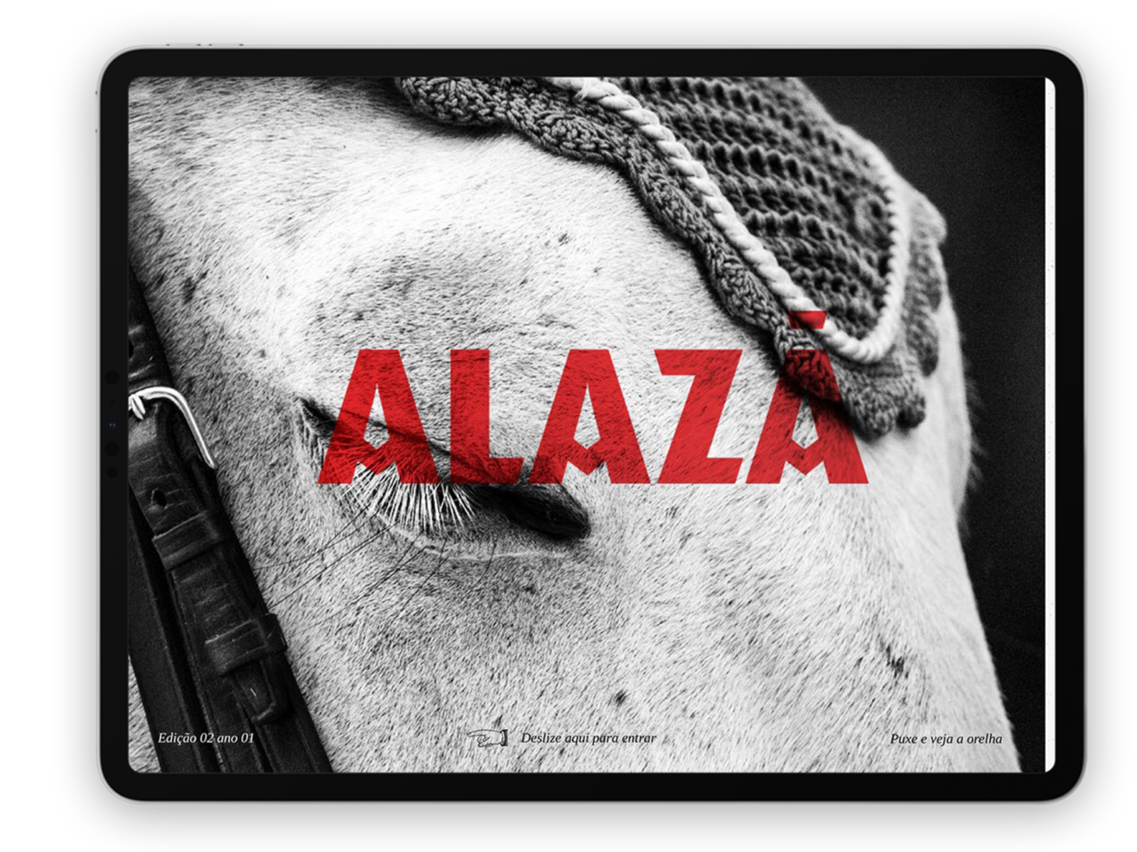 Digital Magazine Alazâ by Christiano Mere on Dribbble
