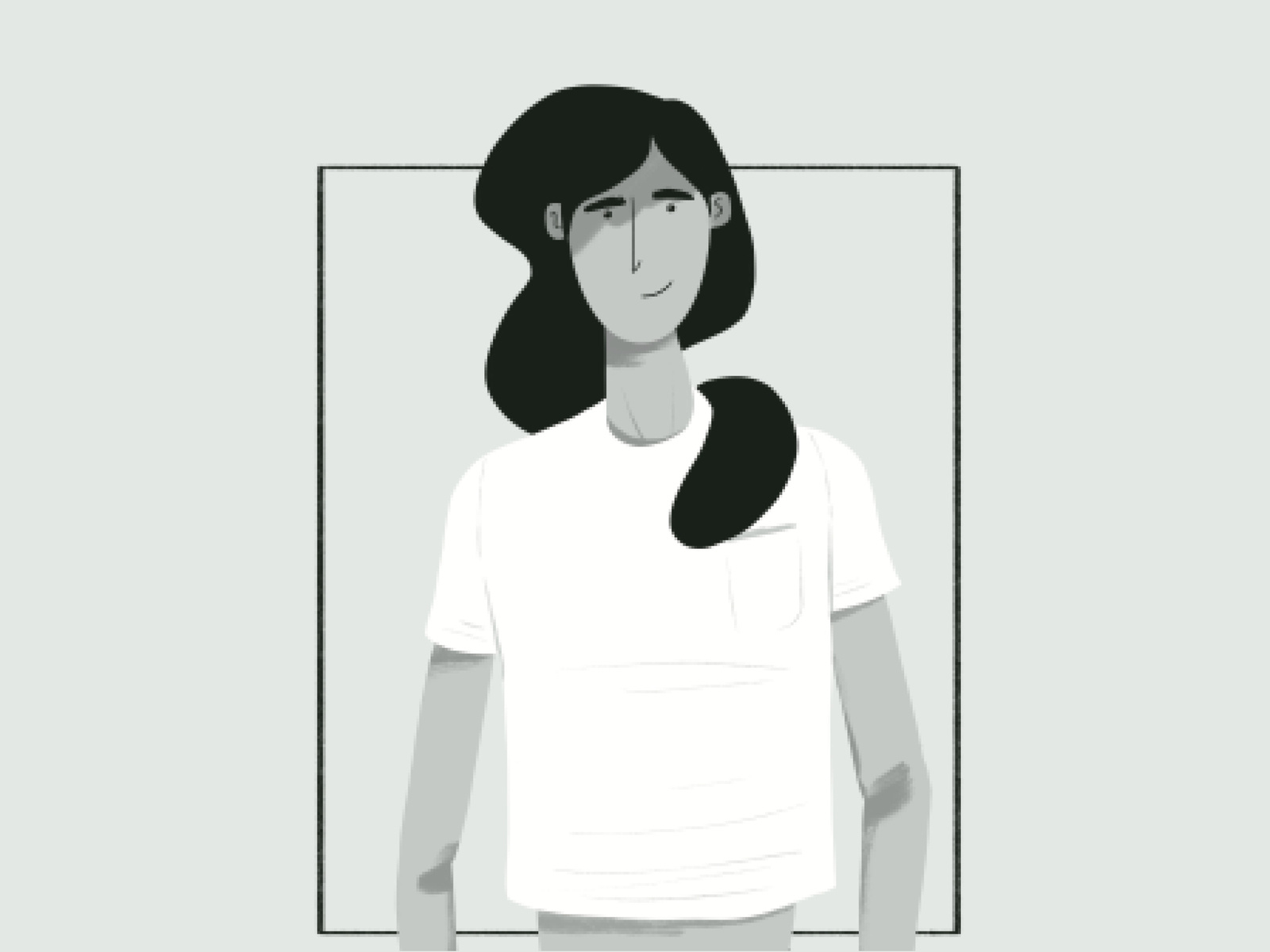 White T. by Justin Danks on Dribbble