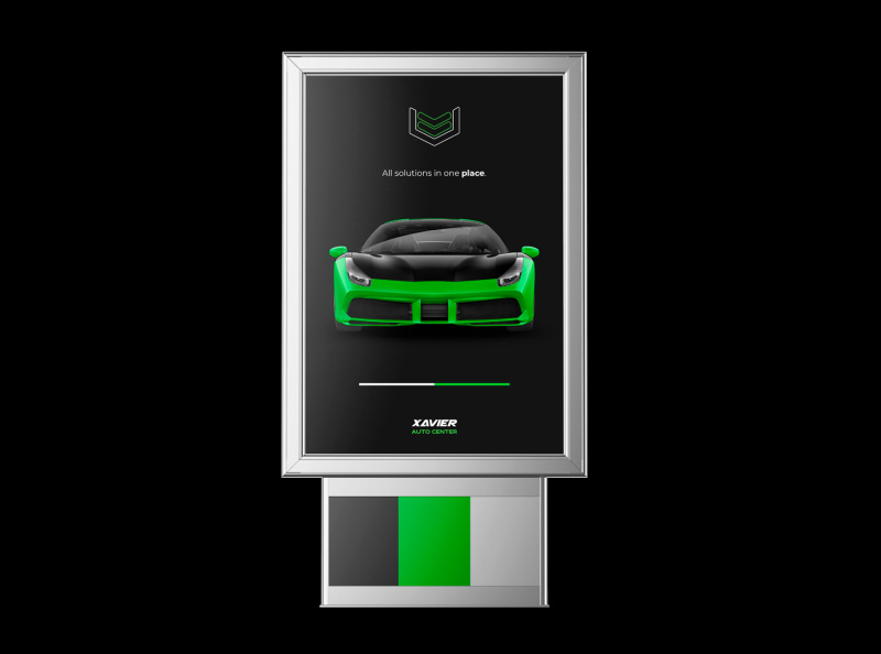 Xavier Auto Center by Marlon Imbarach on Dribbble