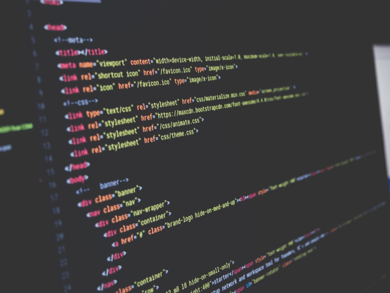 HTML Template-code by Pooja Wagh on Dribbble