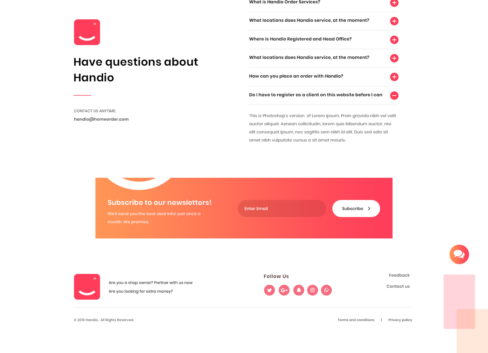 bootstrap grid 1170 Handio Copy copy by uipocket on Dribbble