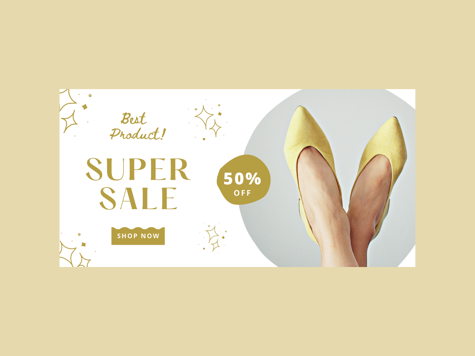 Shoes promotion banner design by moh aji on Dribbble