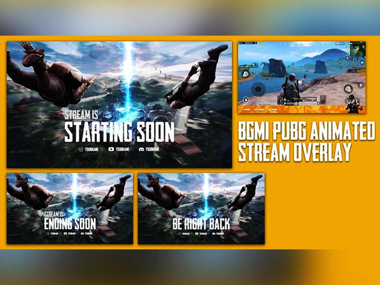 Overlay-Design by StreamDesigns on Dribbble