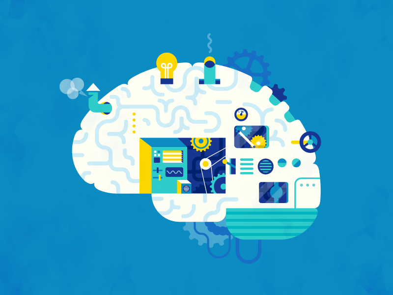 Brain Machine by Patswerk on Dribbble