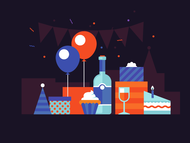Party by Patswerk on Dribbble