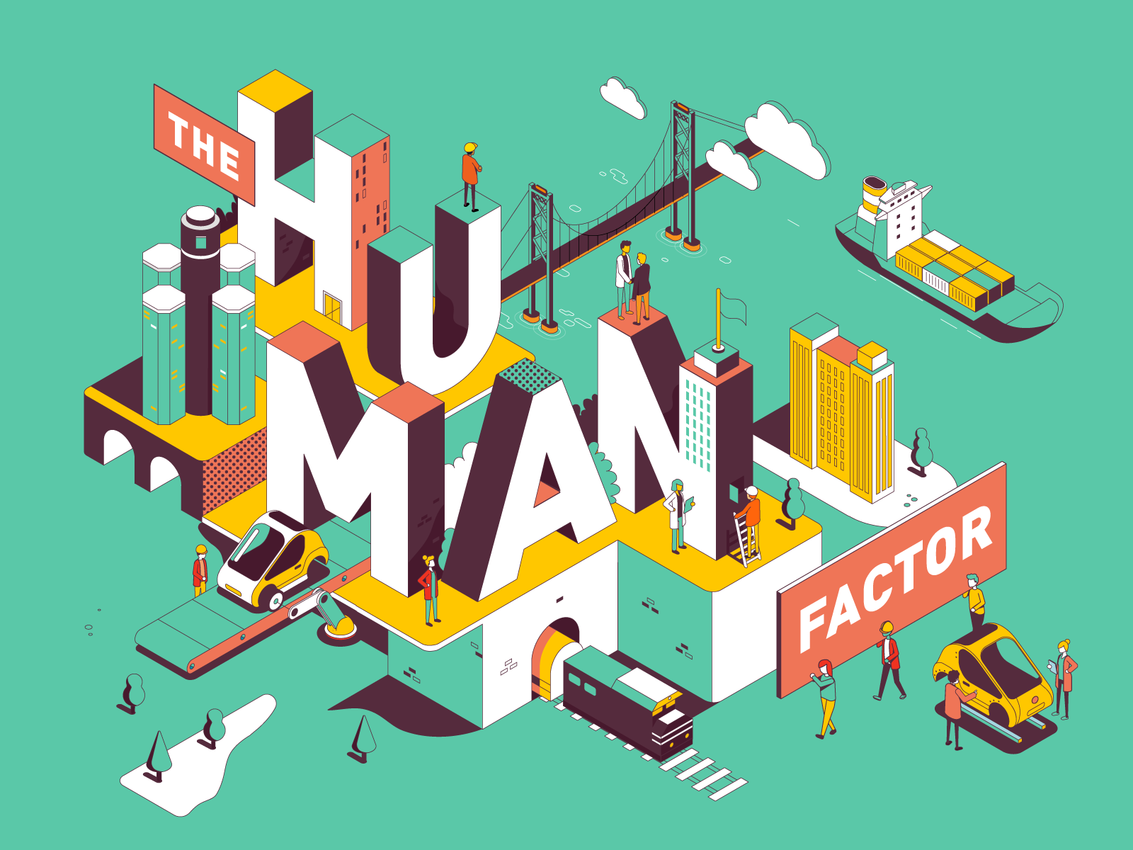 Human factor by Patswerk on Dribbble