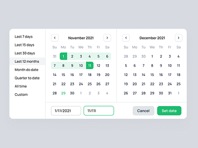 Browse thousands of Date Input images for design inspiration | Dribbble