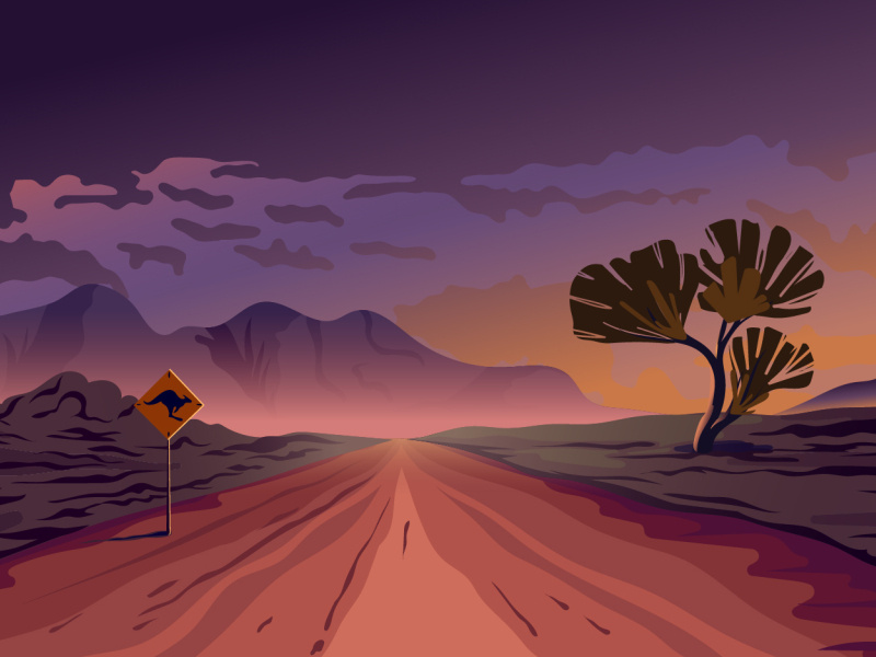 Outback by 2d vill on Dribbble