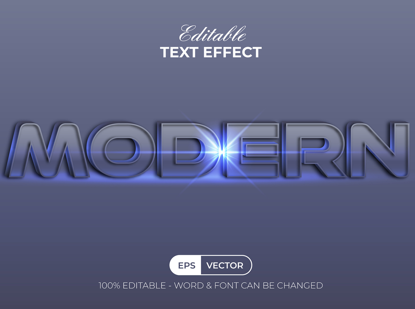 3D Text Effect Modern Style For Illustrator by Mockmenot on Dribbble