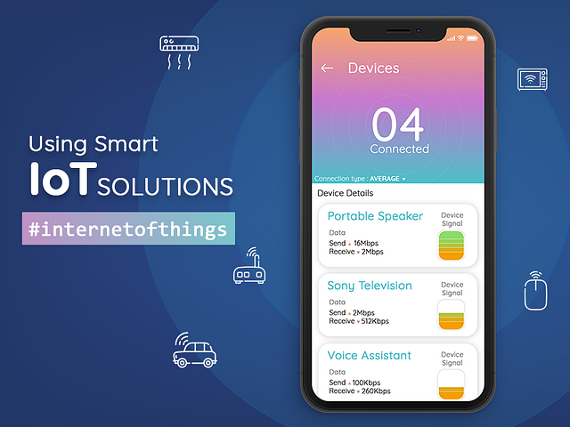 IoT Application UI by Rishabh Mehrotra on Dribbble