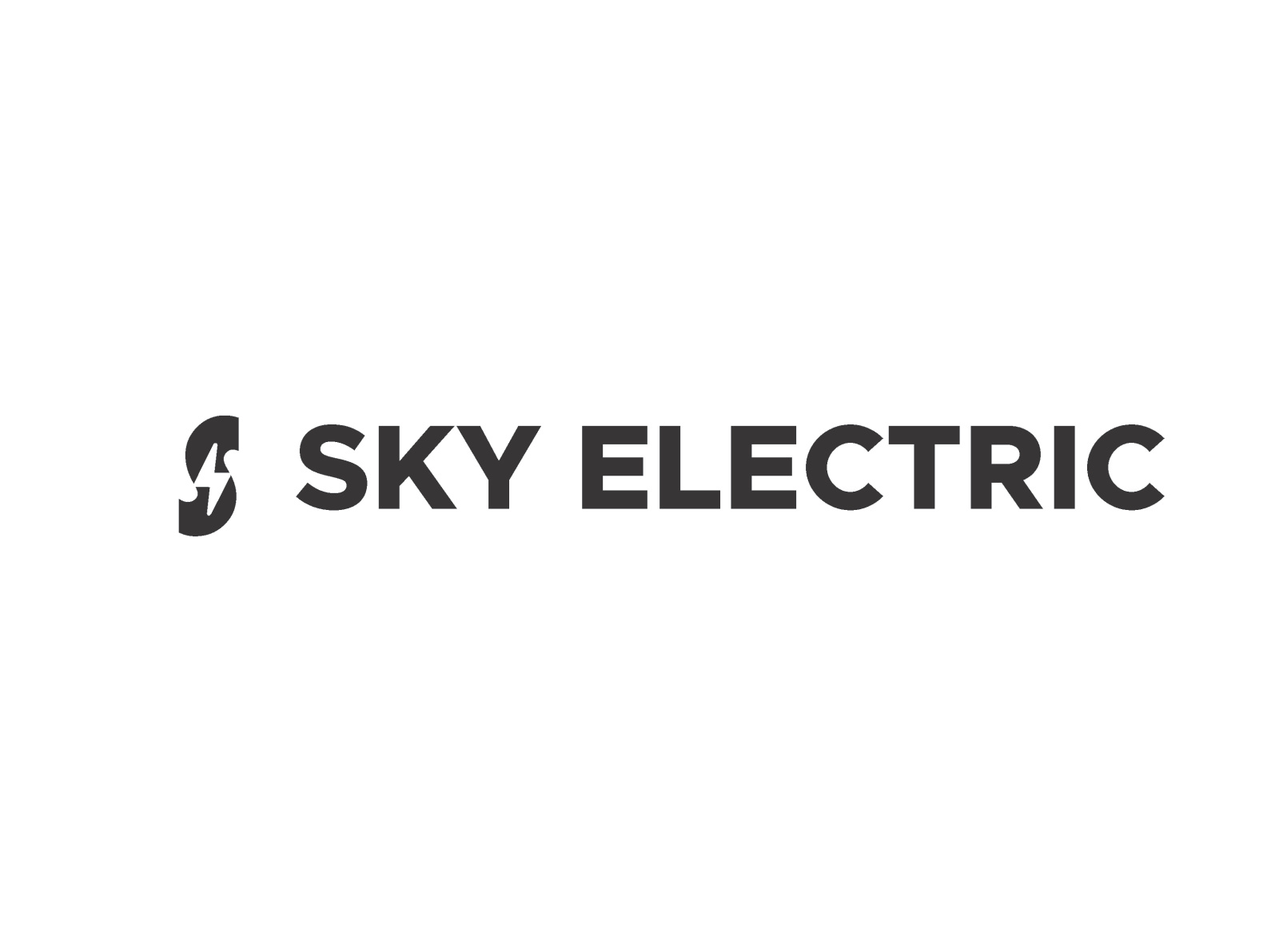 Sky Electric Logo by Digital Design on Dribbble