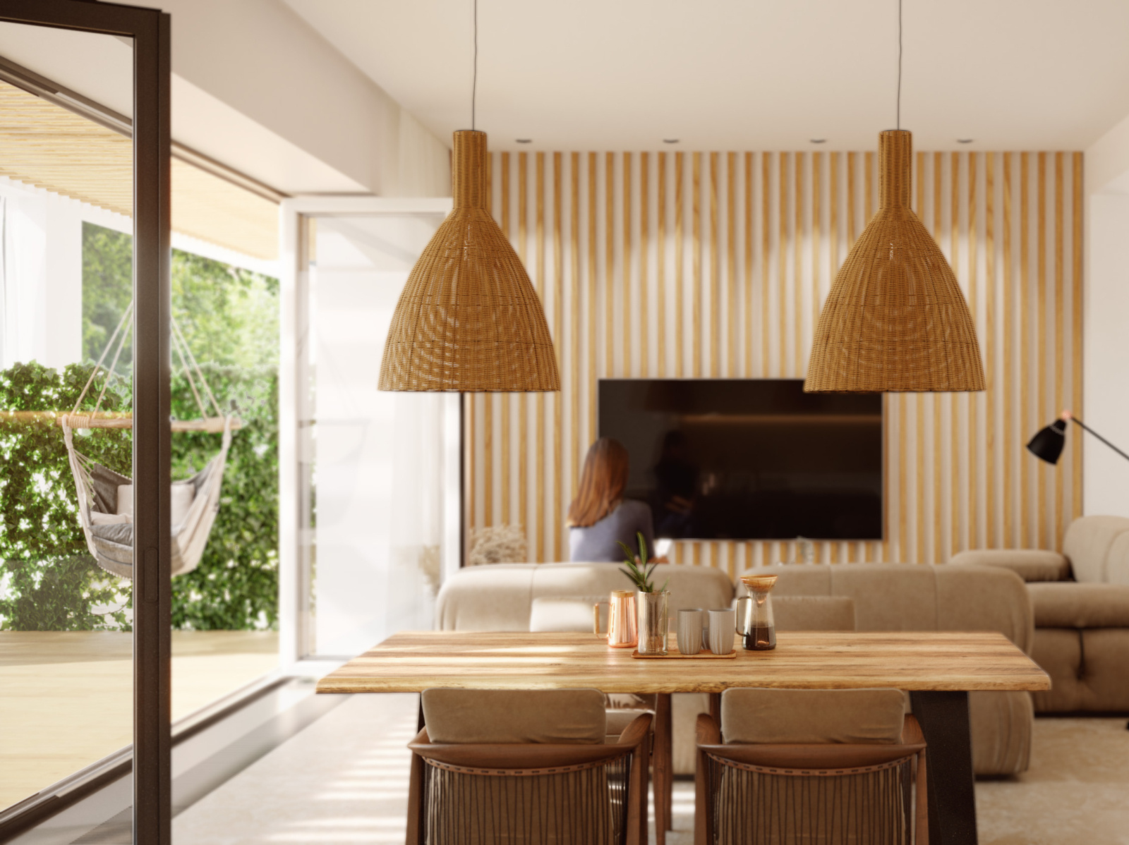 Sunny interior by Alexander on Dribbble