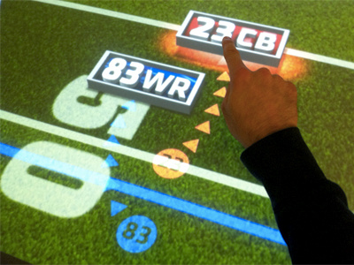 ESPN PlayBook Touchscreen Graphic by Joe Hribar on Dribbble