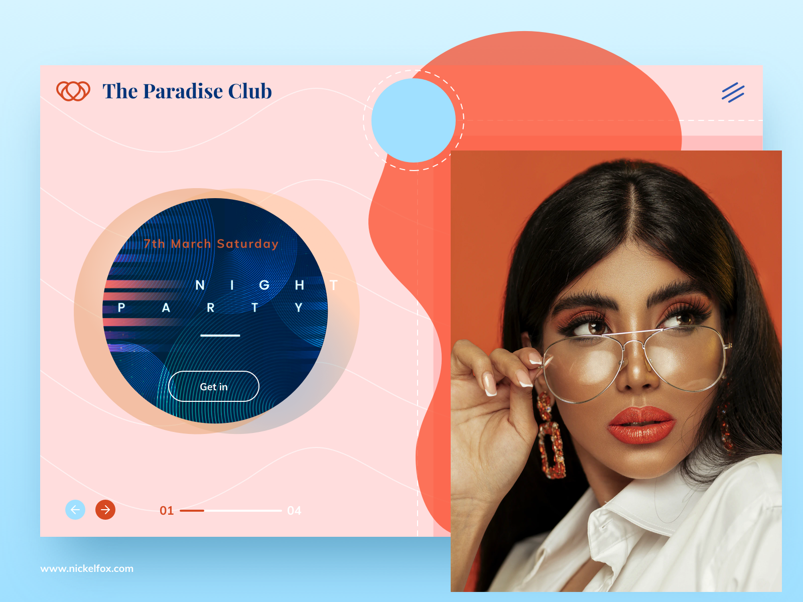 Night Party by Sumit Choudhary for Nickelfox - UI/UX Design on Dribbble