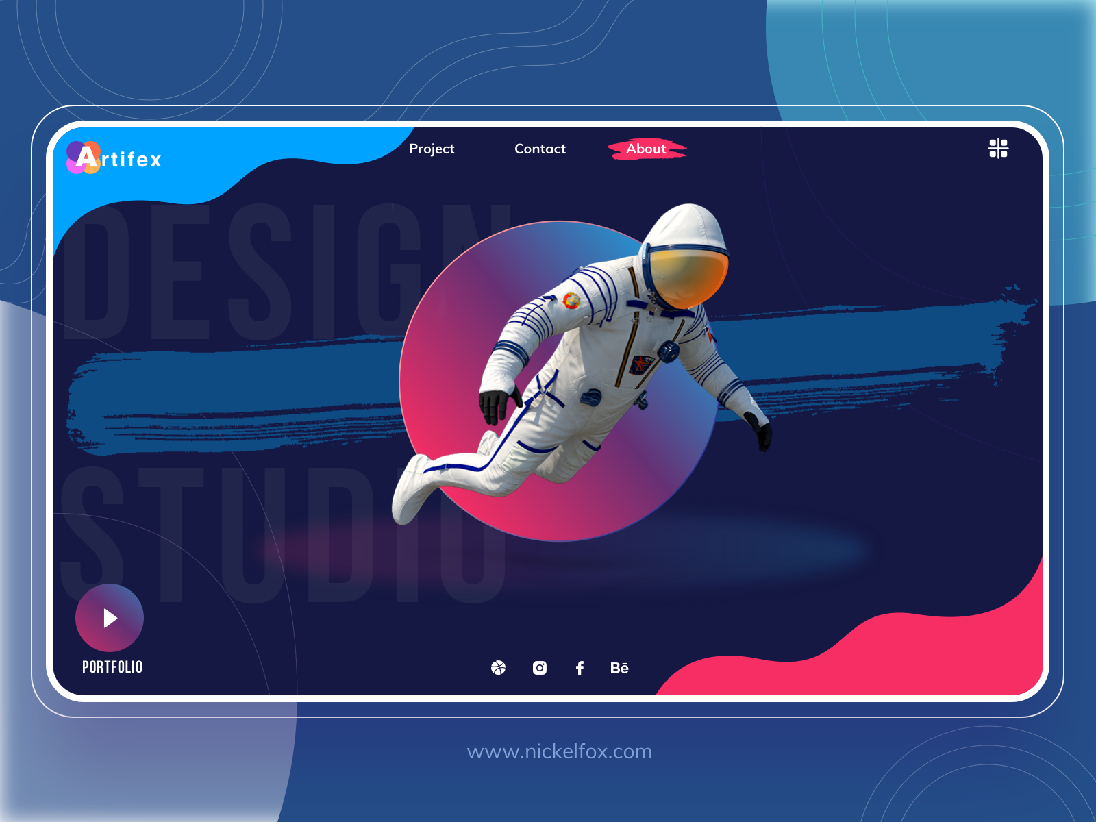 Artifex by Sumit Choudhary for Nickelfox - UI/UX Design on Dribbble