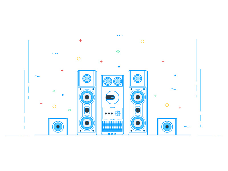 Music System by Sanni sahil 🍃 on Dribbble