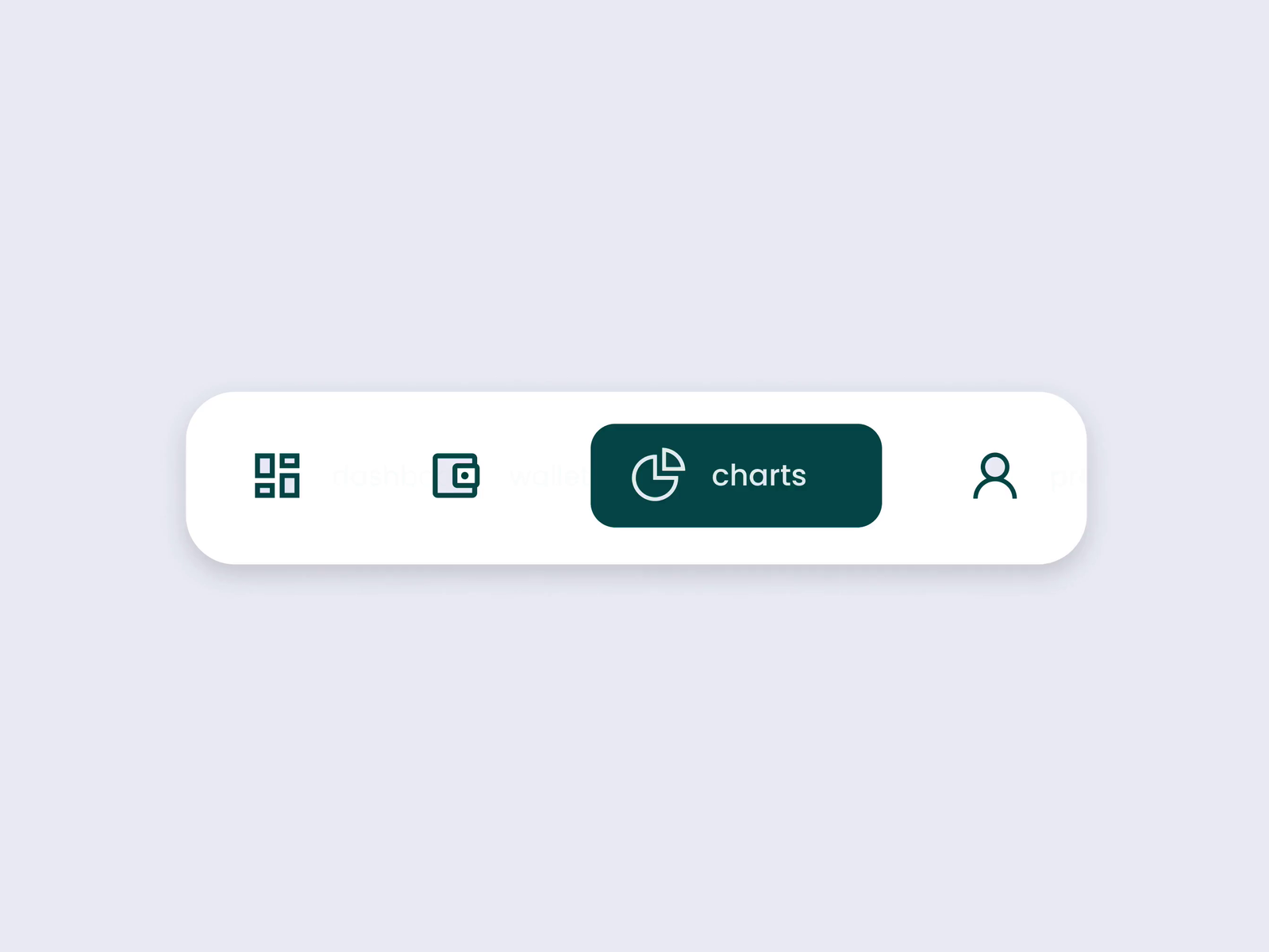 Looped mobile navigation by dim chuck on Dribbble