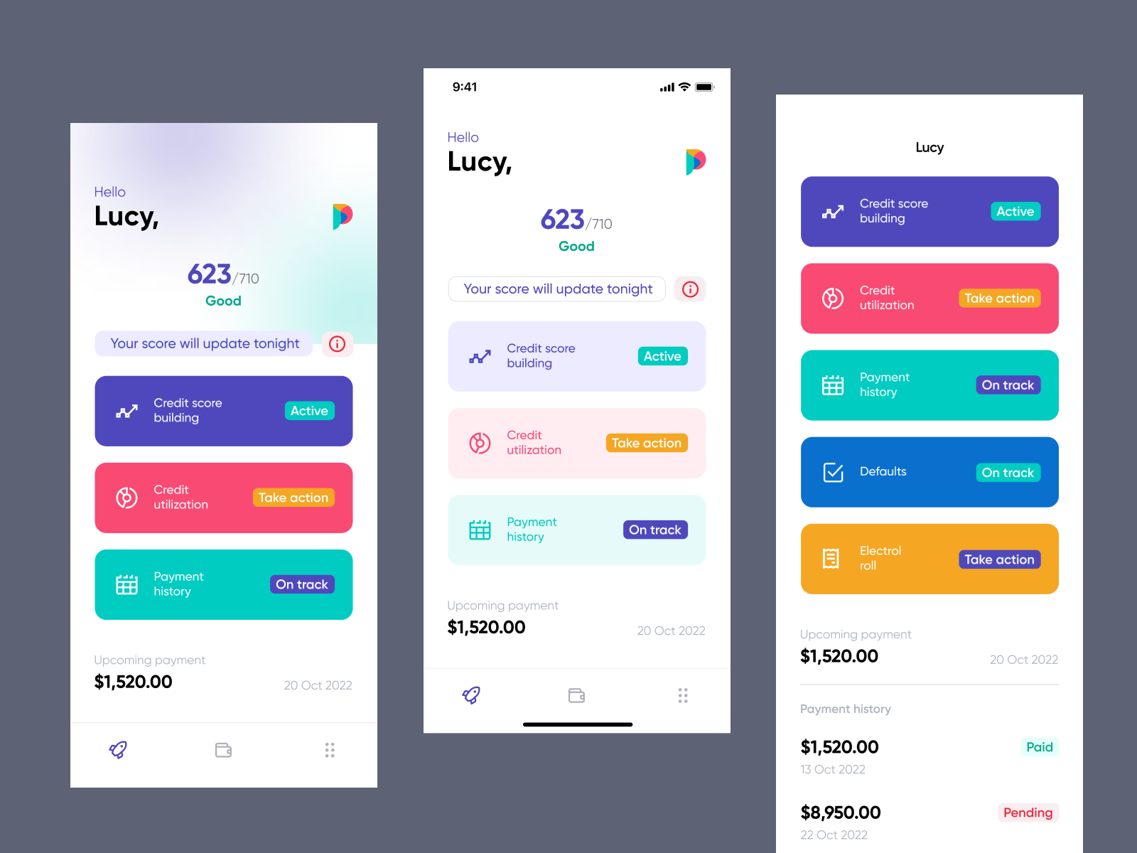 💸Payment app screens design💸 by Sanket on Dribbble
