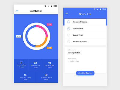 App dashboard Design by Sanket on Dribbble