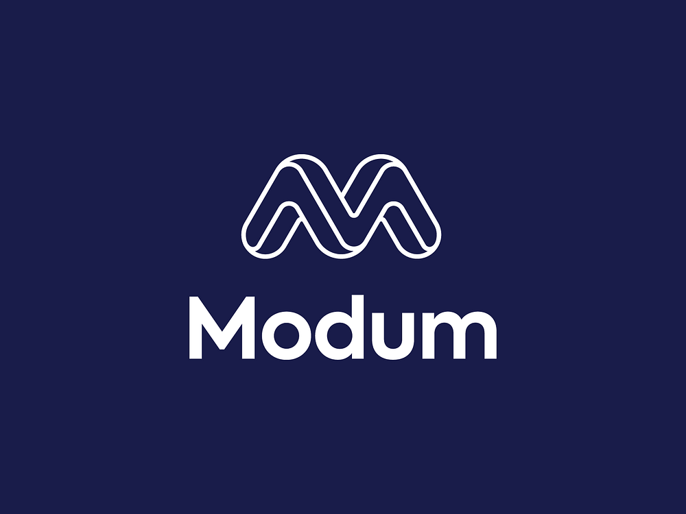 Modum Logo by Jord Riekwel on Dribbble