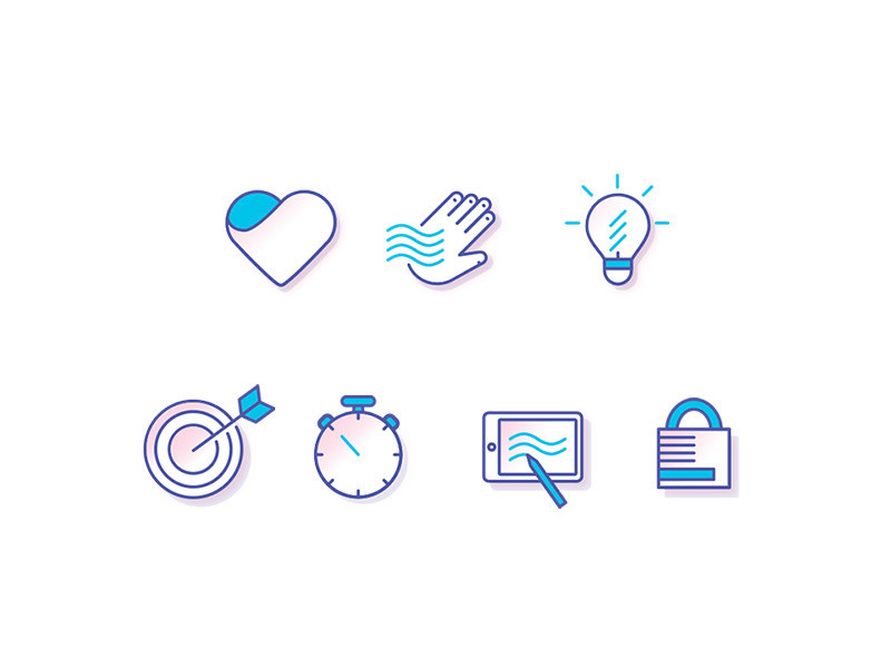 Daavlin Icon Set by Casey Spitnale on Dribbble