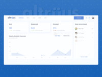 Dashboard Overview Screen by Sergey Pikin on Dribbble