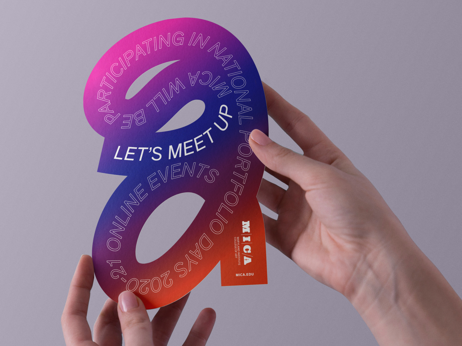 MICA @ National Portfolio Days by Lucas Badger on Dribbble