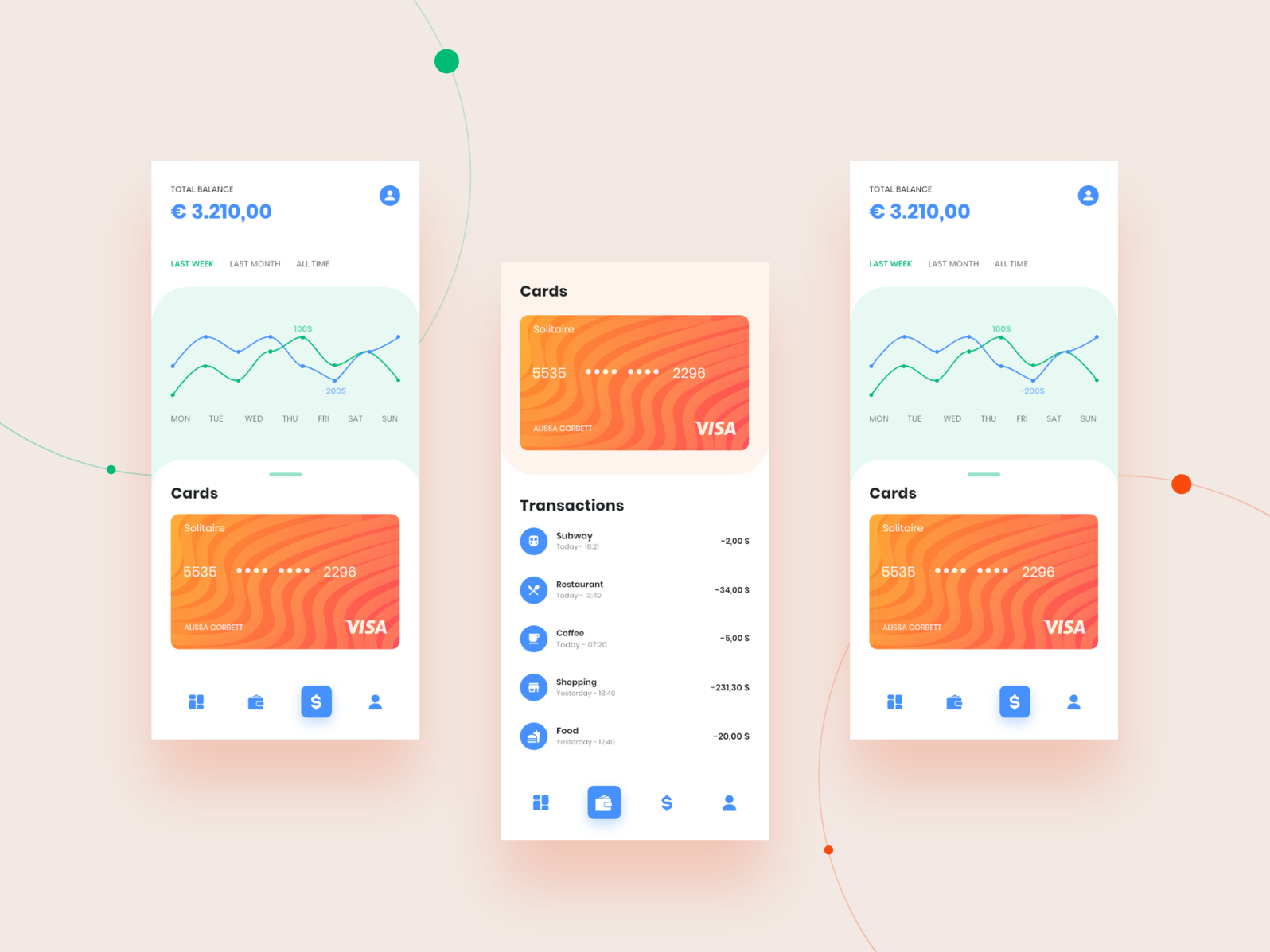 Banking App UI Design by Ar Abir on Dribbble