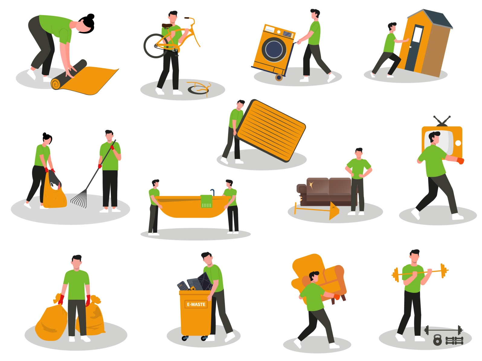 Home Moving Service | Moving Company | Movers by Layan Rusiru on Dribbble