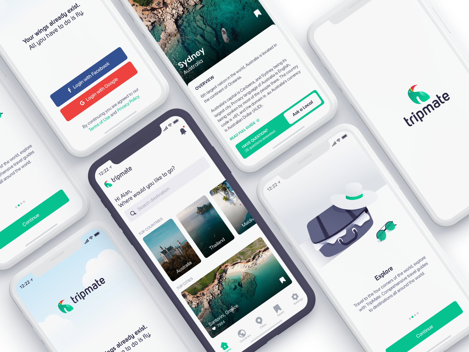 TripMate - Travel Guide by Teksmobile on Dribbble